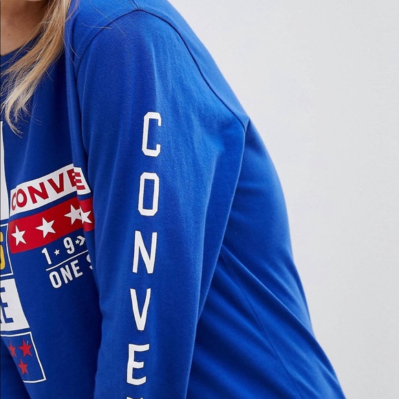 Converse | Tops | Converse Long Sleeve Tee | Poshmark